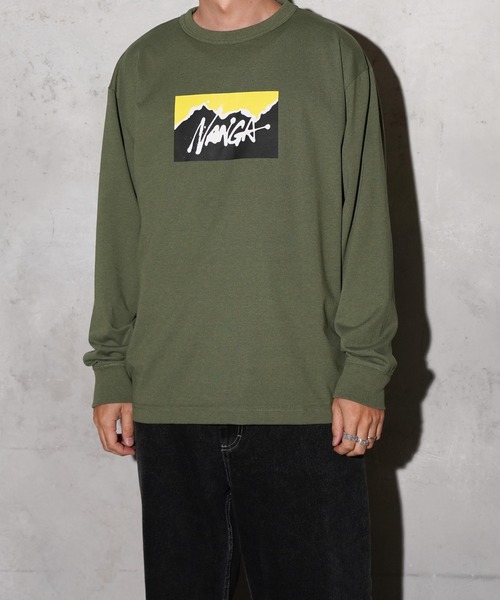 NANGA（ナンガ） tシャツ NANGA×RYUJI KAMIYAMA L/S TEE 神山隆二