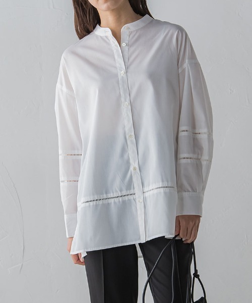 Yahoo!オークション - 「MAYSON GREY」 長袖チュニック 2 ブラウン レ...