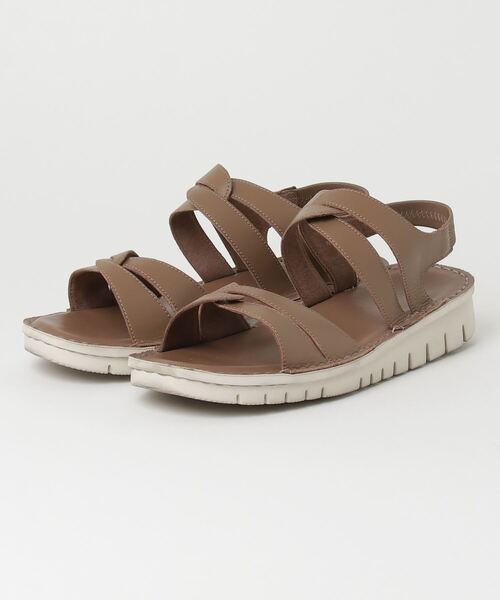 neue diffusion 「neue diffusion」 フラットサンダル LL ベージュ レディース : ZOZOTOWN Yahoo!店 - 通販 - Yahoo!ショッピング