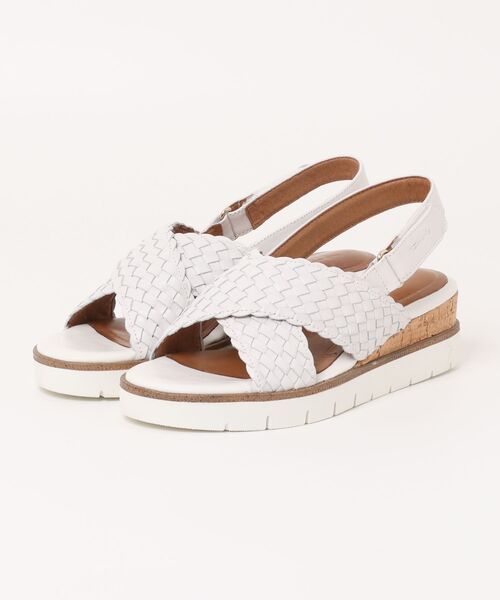 INTER-CHAUSSURES サンダル 「Tamaris」イントレチャートクロスベルトサンダル(455706) レディース ...