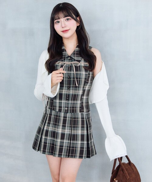 OLIVE des 「OLIVE OLIVE」 ノースリーブワンピース FREE ブラウン レディース : ZOZOTOWN Yahoo!店 - 通販 - Yahoo!ショッピング