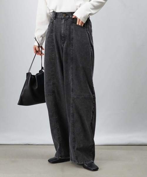 LADY LUCK LUCA パンツ LC/LLL スリム切替コクーンパンツ レディース : ZOZOTOWN Yahoo!店 - 通販 - Yahoo!ショッピング