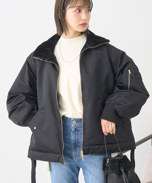 アースミュージック＆エコロジー（earth music&ecology）/リバーシブルMA−1 earth music&ecology（アース ミュージック＆エコロジー） ma1 ma-1