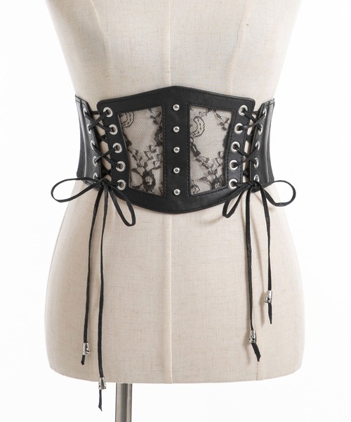 Diable baiser（ディアブルベーゼ） ベルト レースアップコルセットゴムベルト レディース : ZOZOTOWN Yahoo!店 - 通販 - Yahoo!ショッピング