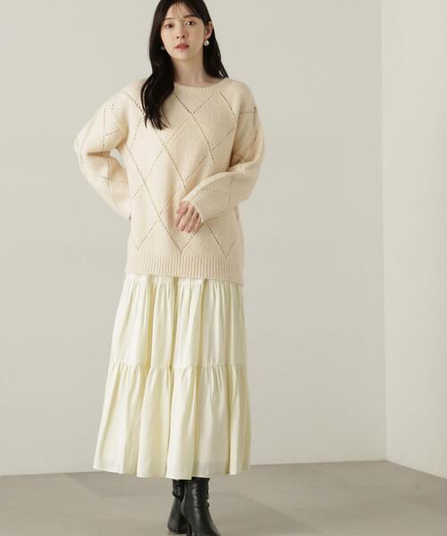 PROPORTION BODY DRESSING 「PROPORTION DRESSING」 フレアスカート MEDIUM ホワイト系その他 レディース : ZOZOTOWN Yahoo!店 ...