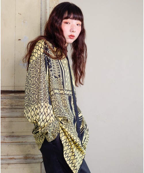 kilki（キルキー） ブラウス シャツ 「 」 ブラウス ポタリープリント HDI レディース メンズ : ZOZOTOWN Yahoo!店 ...