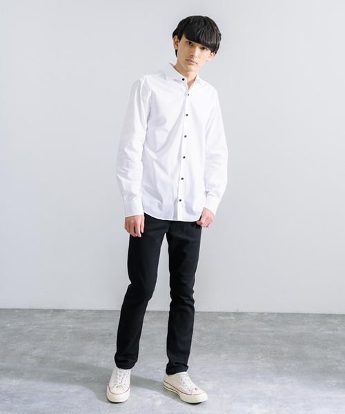 「Rocky Monroe」 「garcon wave」長袖シャツ M ブルー メンズ : 89741919 : ZOZOTOWN Yahoo!店 - 通販 - Yahoo!ショッピング