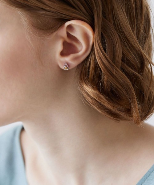 Canal4℃ ピアス 「11月誕生石」K10ホワイトゴールドピアス レディース : ZOZOTOWN Yahoo!店 - 通販 - Yahoo!ショッピング