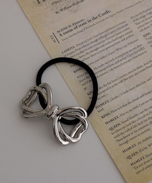 Mayree ヘアゴム 「resonance」メタルリボン シンプル : ZOZOTOWN Yahoo!店 - 通販 - Yahoo!ショッピング