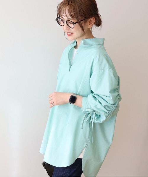 AMERICAN HOLIC 「AMERICAN HOLIC」 7分袖シャツ M グリーン系その他3 レディース : ZOZOTOWN Yahoo!店 - 通販 - Yahoo!ショッピング