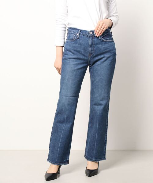 Yahoo!オークション - 「Spick & Span」 「upperhights」加工デニムパ...