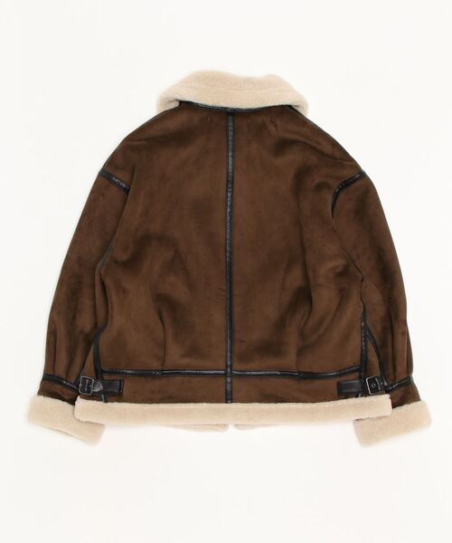 Ray BEAMS（レイ ビームス） ジップアップブルゾン 0 ベージュ