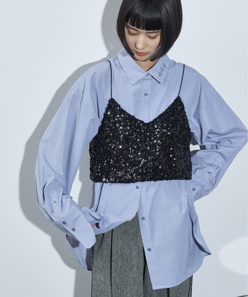 THE Yon 「THE YOn」 キャミソールブラウス FREE ブラック レディース : ZOZOTOWN Yahoo!店 - 通販 - Yahoo!ショッピング