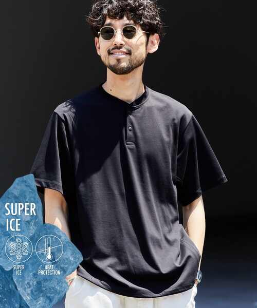 FREAK'S STORE tシャツ SUPER ICE HENLEY NECK TEE/スーパーアイス ヘンリーネックTシャツ メンズ : ZOZOTOWN Yahoo!店 - 通販 ...