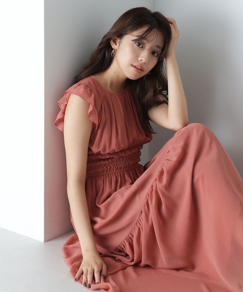 NATURAL BEAUTY BASIC 「NATURAL BASIC」 ノースリーブワンピース MEDIUM オレンジ レディース : ZOZOTOWN Yahoo!店 - 通販 ...