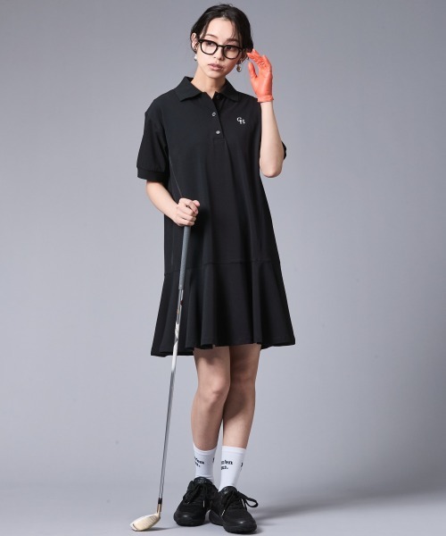 CHIC STYLE 「CHIC STYLE」 半袖ワンピース 3L ブラック レディース : ZOZOTOWN Yahoo!店 - 通販 - Yahoo!ショッピング