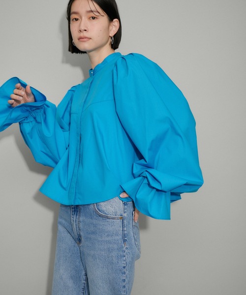 シャツ ブラウス 「WEB限定」スリーブコンシャスクロップドシャツ :80490924:ZOZOTOWN Yahoo!店 - 通販 ...