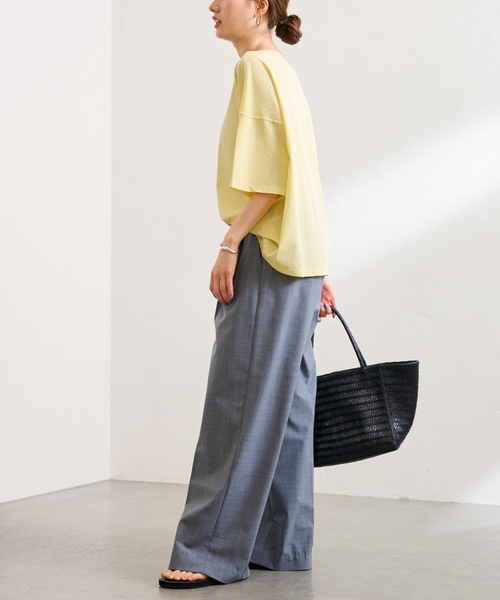 FRAMeWORK tシャツ ドライタッチコットンS/S-Tee レディース : ZOZOTOWN Yahoo!店 - 通販 - Yahoo!ショッピング