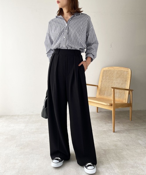 Yahoo!オークション - 「GeeRA」 パンツ LARGE アイボリー レディース