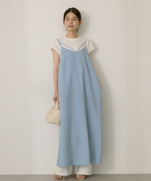 AMERICAN HOLIC 「AMERICAN HOLIC」 キャミソールワンピース M サックスブルー レディース : ZOZOTOWN Yahoo!店 - 通販 - Yahoo!ショッピング