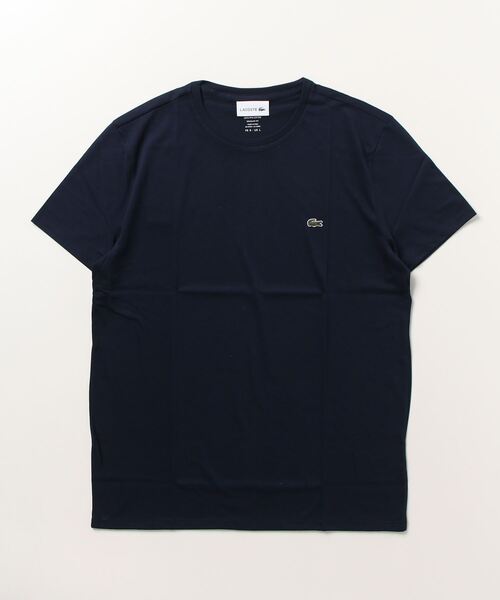 LACOSTE tシャツ Tシャツ 「LACOSTE」TH6709 ワンポイントロゴTシャツ レディース メンズ : ZOZOTOWN ...