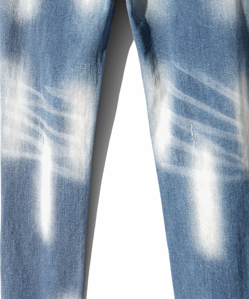 SOMEDIFF ジーンズ 「SOMEDIFF」リペア加工テーパードデニムパンツ メンズ : ZOZOTOWN Yahoo!店 - 通販 ...