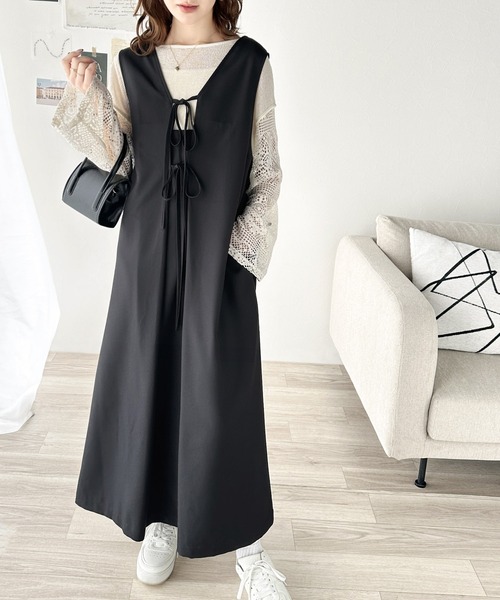 classicalelf 「classicalelf」 サロペットスカート MEDIUM ブラック レディース : ZOZOTOWN Yahoo!店 - 通販 - Yahoo!ショッピング