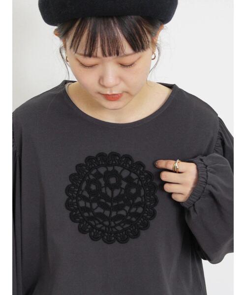 Samansa Mos2 「Samansa Mos2」 長袖カットソー F チャコールグレー レディース : ZOZOTOWN Yahoo!店 ...