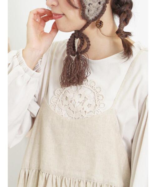 Yahoo!オークション - 「Samansa Mos2」 長袖カットソー F チャコール...