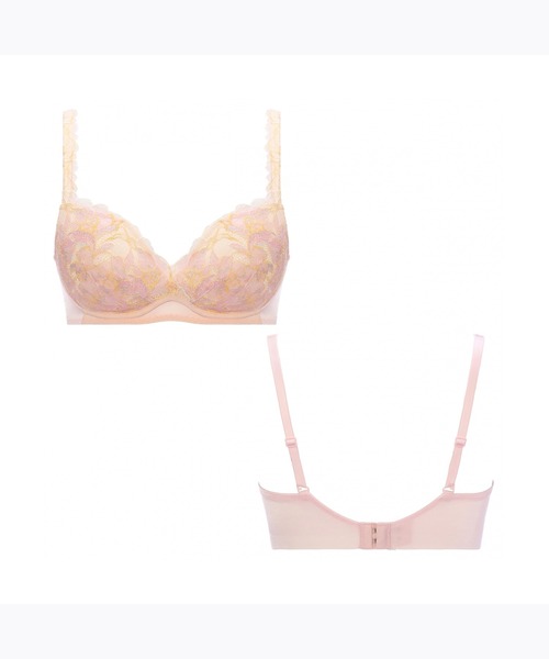 Triumph ブラジャー 恋するブラ573 ノンワイヤーブラジャー「B，Cカップ」TR573 P : ZOZOTOWN Yahoo!店 - 通販 - Yahoo!ショッピング