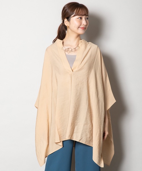 ELVENCE DUEX シャツ ブラウス ポンチョフウスキッパー レディース : ZOZOTOWN Yahoo!店 - 通販 - Yahoo!ショッピング