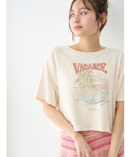 SNIDEL HOME パジャマ ルームウェア サーフプリントTシャツ レディース : ZOZOTOWN Yahoo!店 - 通販 - Yahoo!ショッピング