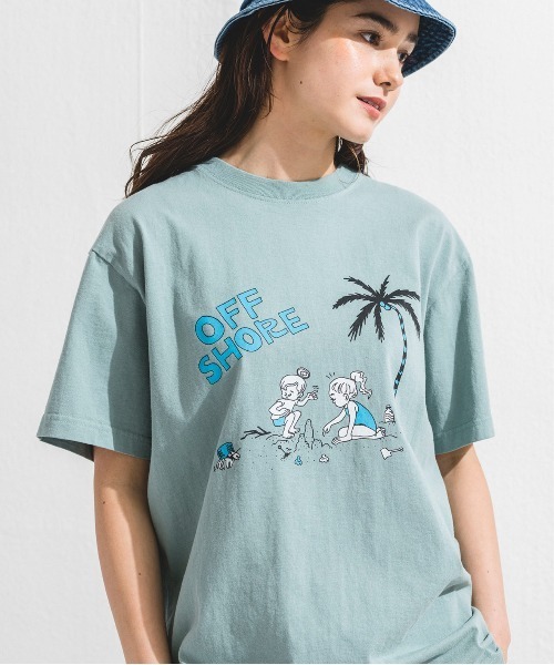 OFFSHORE tシャツ OS×RYU AMBE TEE/オフショア×アンベリュー コラボティーシャツ メンズ レディース : ZOZOTOWN Yahoo!店 - 通販 - Yahoo ...