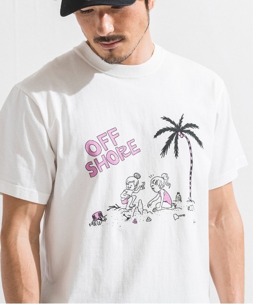 OFFSHORE tシャツ OS×RYU AMBE TEE/オフショア×アンベリュー コラボティーシャツ メンズ レディース : ZOZOTOWN Yahoo!店 - 通販 - Yahoo ...