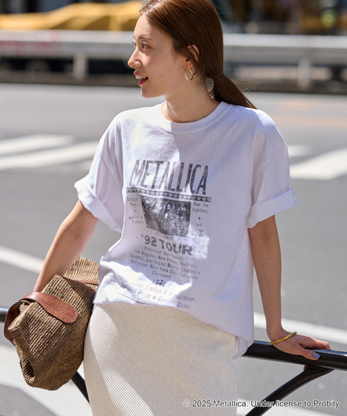 FRAMeWORK tシャツ JOHNBULL/ジョンブル METALLICA ENTER SANDMAN 1992 TO レディース : ZOZOTOWN Yahoo!店 - 通販 ...
