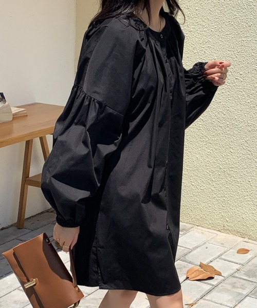 ECLIN 「ECLIN」 長袖ワンピース FREE ブラック レディース : ZOZOTOWN Yahoo!店 - 通販 - Yahoo!ショッピング