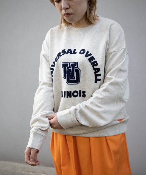 UNIVERSAL OVERALL 「UNIVERSAL OVERALL」 スウェットカットソー X-LARGE オートミール メンズ : ZOZOTOWN Yahoo!店 - 通販 ...