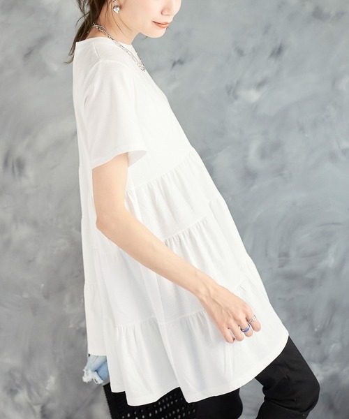 「anown」 「grich」半袖チュニック FREE ホワイト レディース : ZOZOTOWN Yahoo!店 - 通販 - Yahoo ...