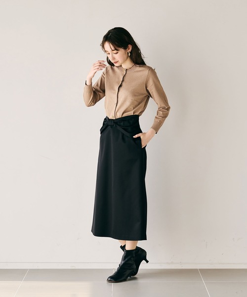 Audie a Muses（オーディア ミューズ） スカート ウエストビッグリボン