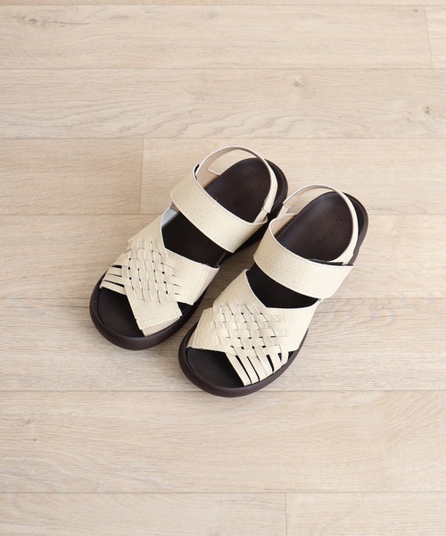 サンダル Re:getA バックベルト付き編み込みサンダル レディース :84971939:ZOZOTOWN Yahoo!店 - 通販 - Yahoo!ショッピング