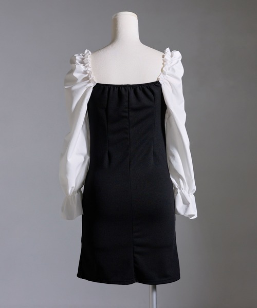 Yahoo!オークション - 「Diable baiser」 長袖ワンピース MEDIUM ブラ...