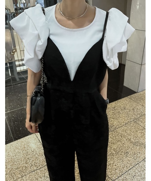 Yahoo!オークション - 「Re EDIT」 「MEISM」オーバーオール MEDIUM ブ...