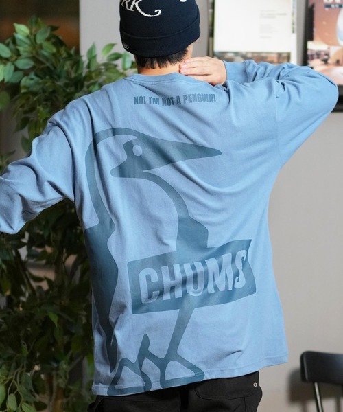 CHUMS tシャツ CHUMS/チャムス ロンT/長袖ティシャツ/カットソー バックプリント オーバーサイズ CH01-2455 メンズ レディース : ZOZOTOWN Yahoo!店 ...