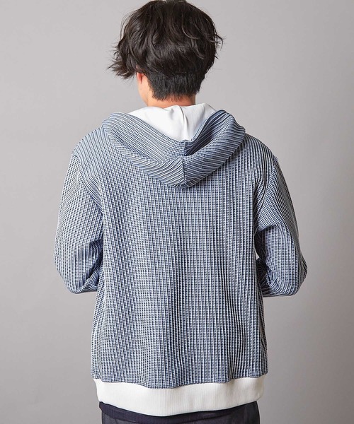 UNION STATION（ユニオンステーション） パーカー ワッフルニット