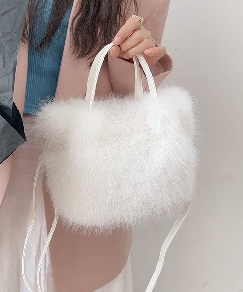 フォックス ファー ショルダーバッグのおすすめ人気商品一覧 通販