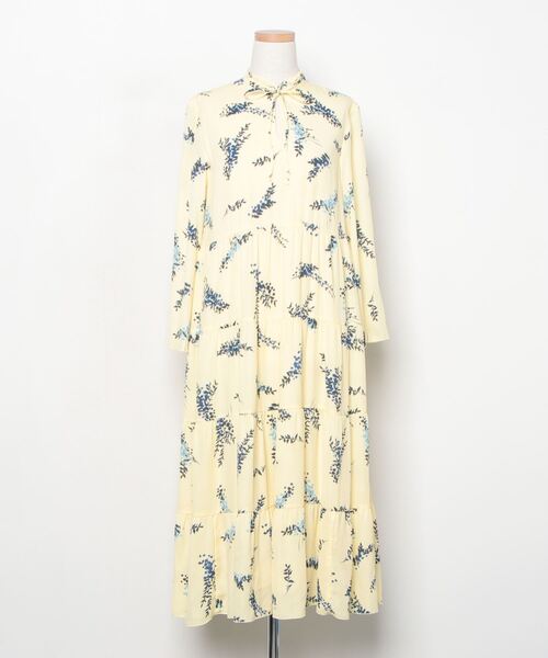 「Mila Owen」 長袖ワンピース 1 イエロー レディース :84439943:ZOZOTOWN Yahoo!店 - 通販 ...