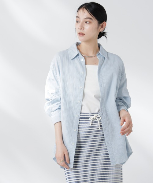 GREYCHORD ブラウス シャツ GREYCHORD/SANDY BIG オーバーサイズロングスリーブシャツ レディース : ZOZOTOWN Yahoo!店 - 通販 - Yahoo ...