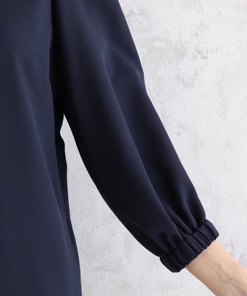 Rose Tiara（ローズティアラ） ワンピース コード刺繍襟ワンピース