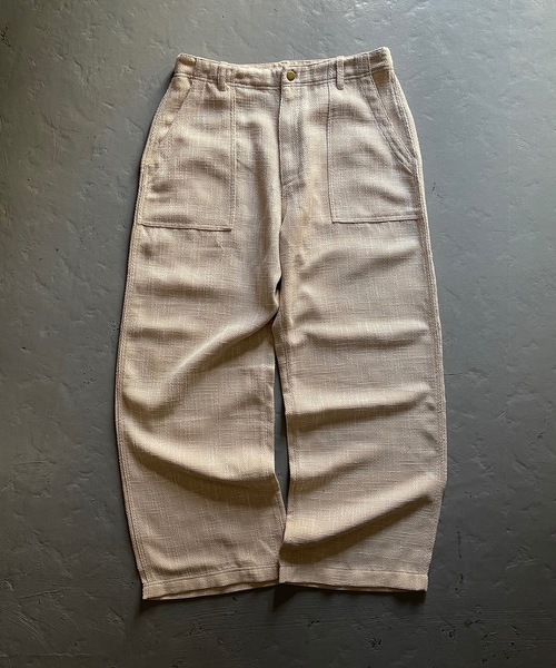 MandO（nemne store） パンツ 「MandO」リネンライクベイカーパンツ/セットアップ着用可 メンズ レディース : ZOZOTOWN Yahoo!店 - 通販 - Yahoo ...