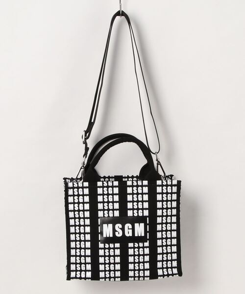 MSGM（エムエスジーエム） 2WAYバッグ ONE SIZE ブラック レディース : ZOZOTOWN Yahoo!店 - 通販 - Yahoo!ショッピング